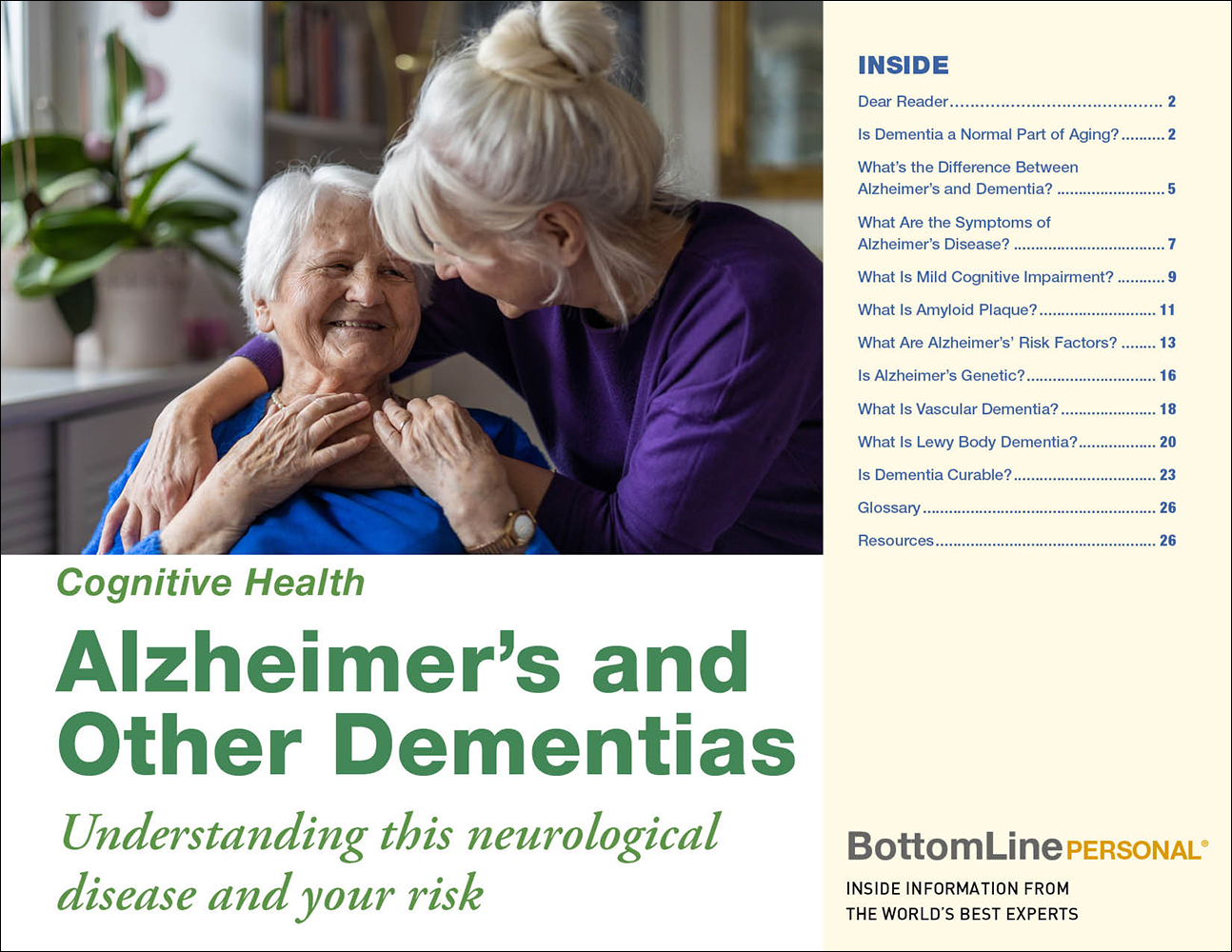 Alzheimers and Other Dementias - Bottom Line, Inc.